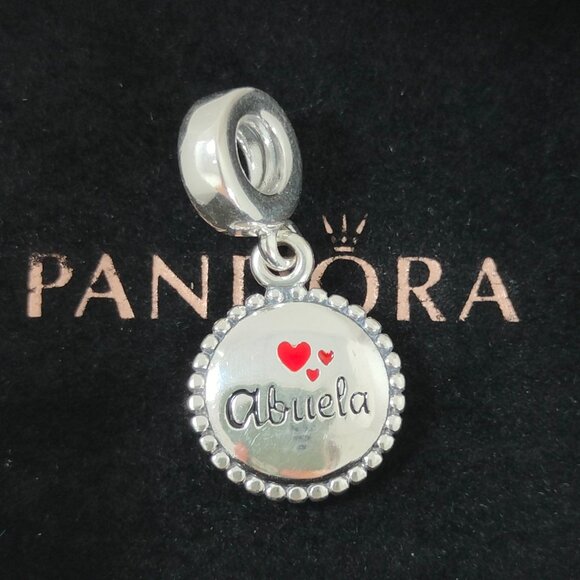 Pandora | Jewelry | Pandora Abuela Spanish Dangle Charm S925 Sterling ...